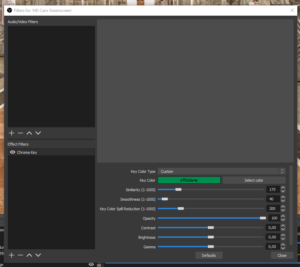 OBS: With Green Screen